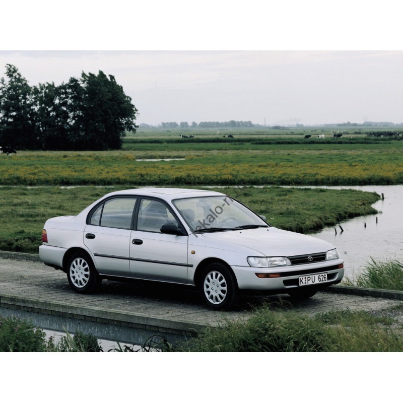Toyota Corolla 7 поколение, E100 1991-1995 Лекало переднего бокового стекла